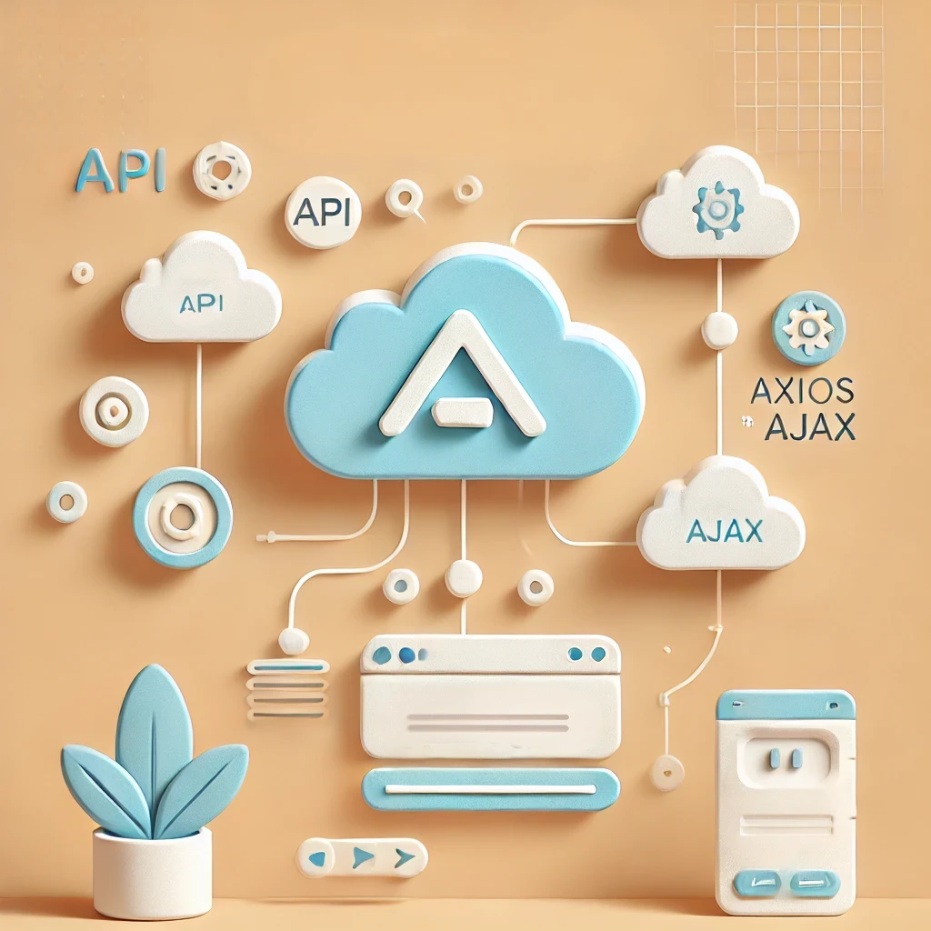 ما هي الـ API وكيفية استخدامها: شرح شامل مع أمثلة باستخدام Axios و AJAX